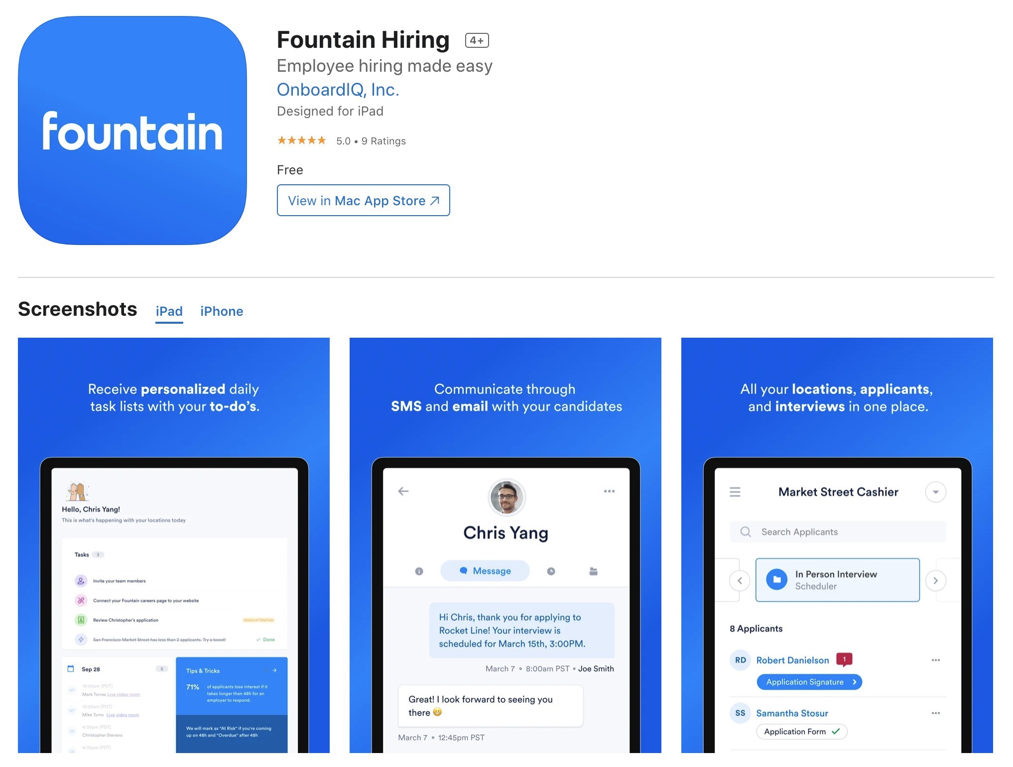 High-Volume ATS, Fountain, Launches New Mobile App - HR Tech Feed